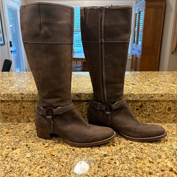 Timberland | Shoes | Timberland Knee High Genuine Leather Harness ...